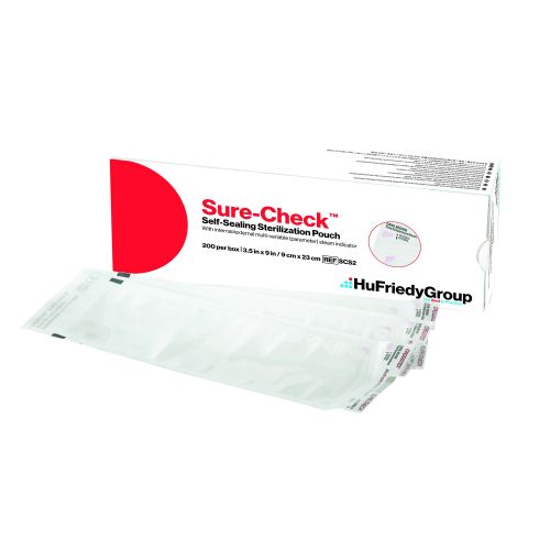 Crosstex Sure-Check Self-Sealing Sterilization Pouches - HuFriedy Grou ...